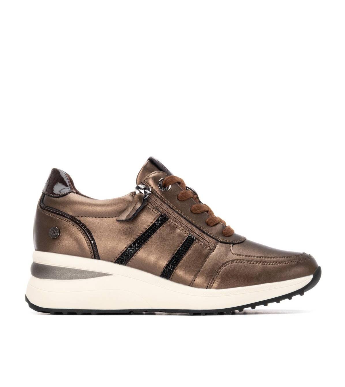 Click here for Womens Casual Sneakers By Xti - Bronze prices