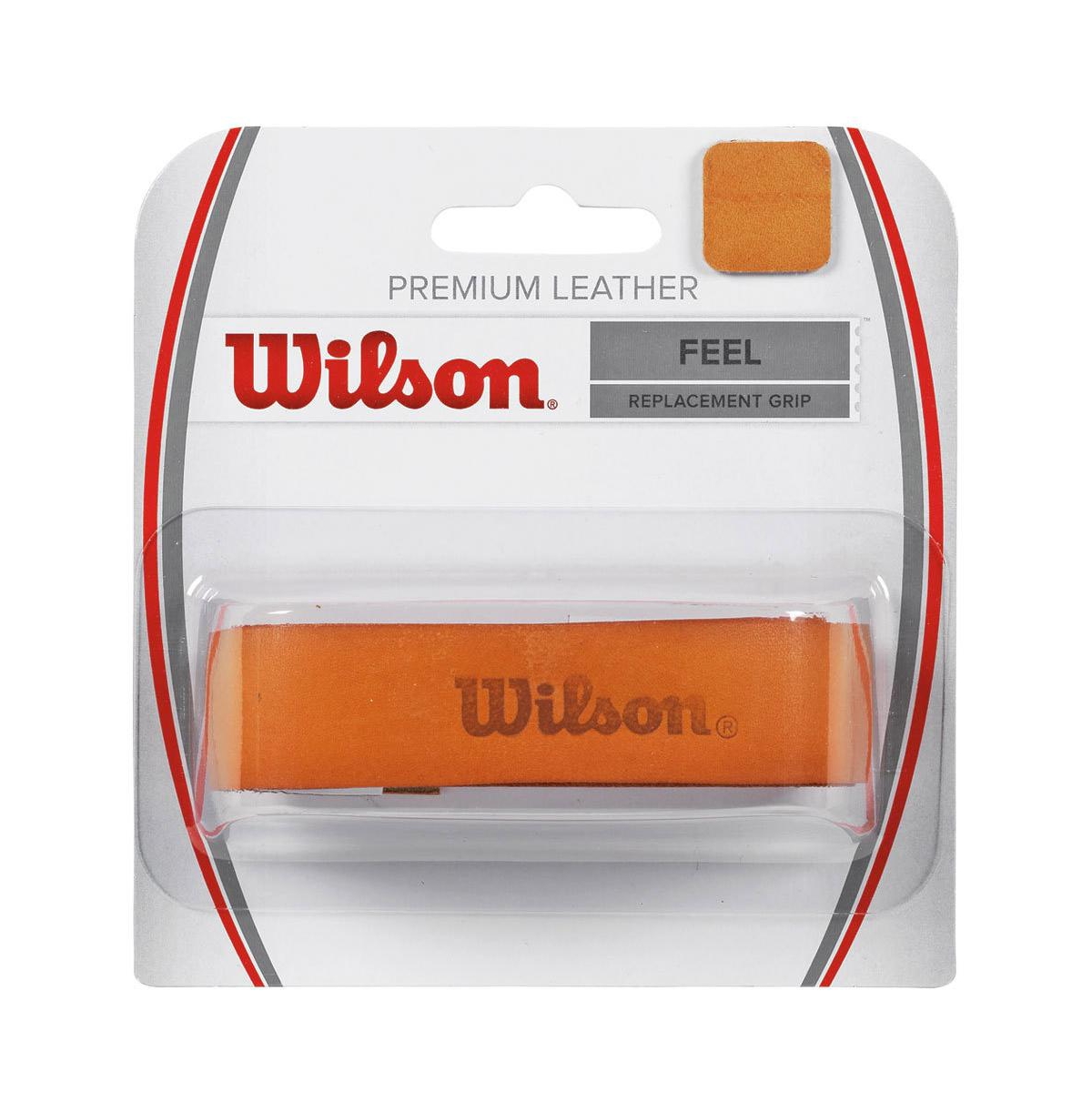 Click here for Wilson Leather Replacement Tan Tennis Grip - Brown... prices