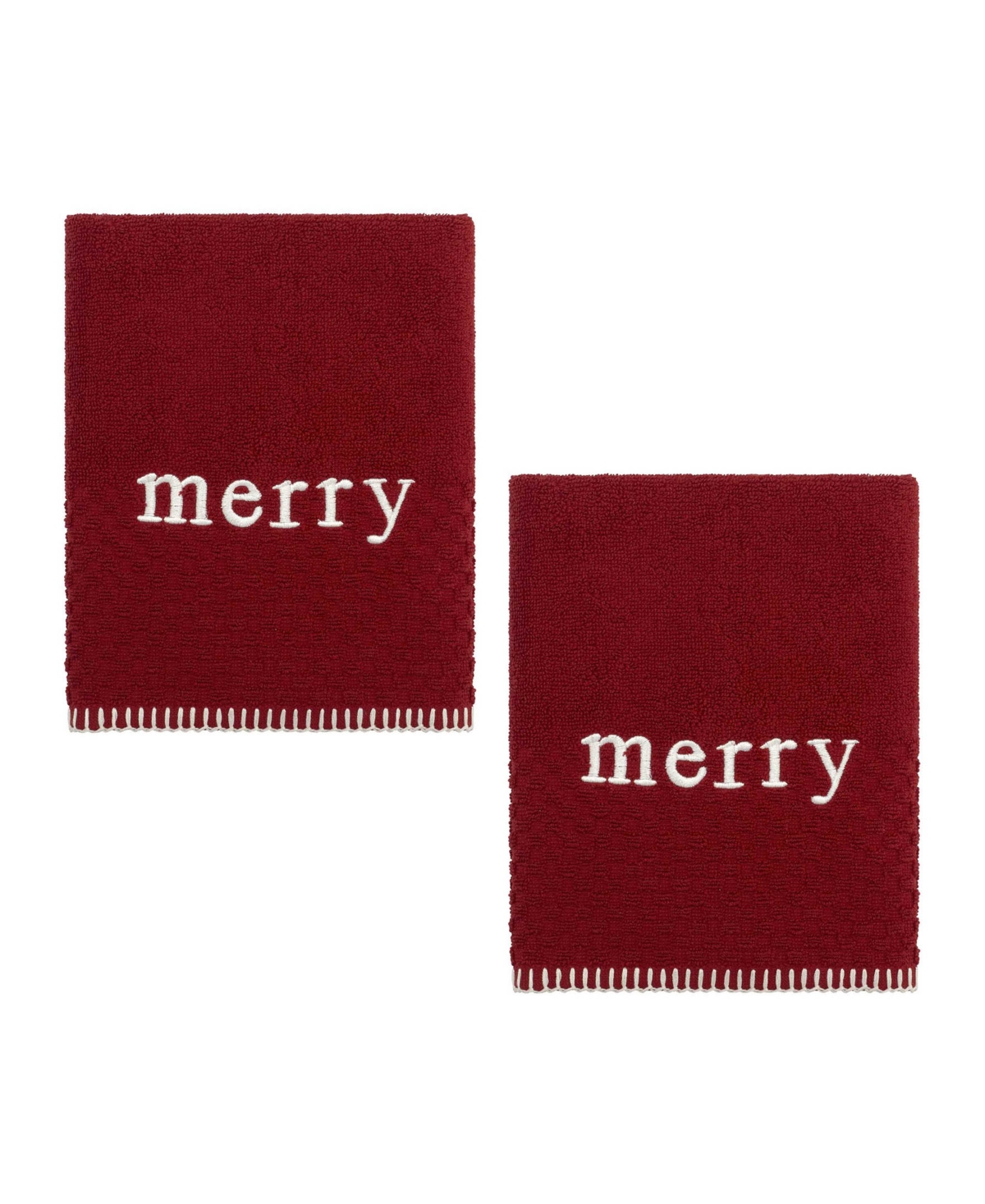 Click here for Avanti Merry Cotton 2-Pc. Hand Towel Set  28 x 16... prices