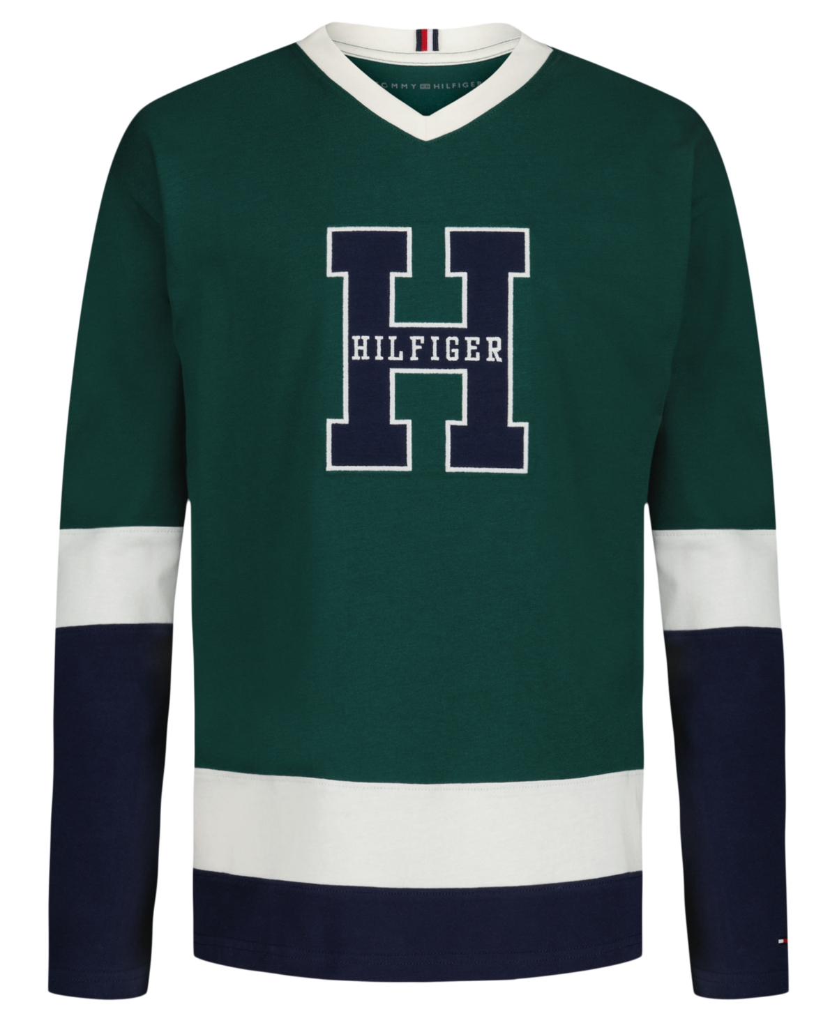 Click here for Tommy Hilfiger Big Boys 8-20 H Team Jersey - Rain... prices