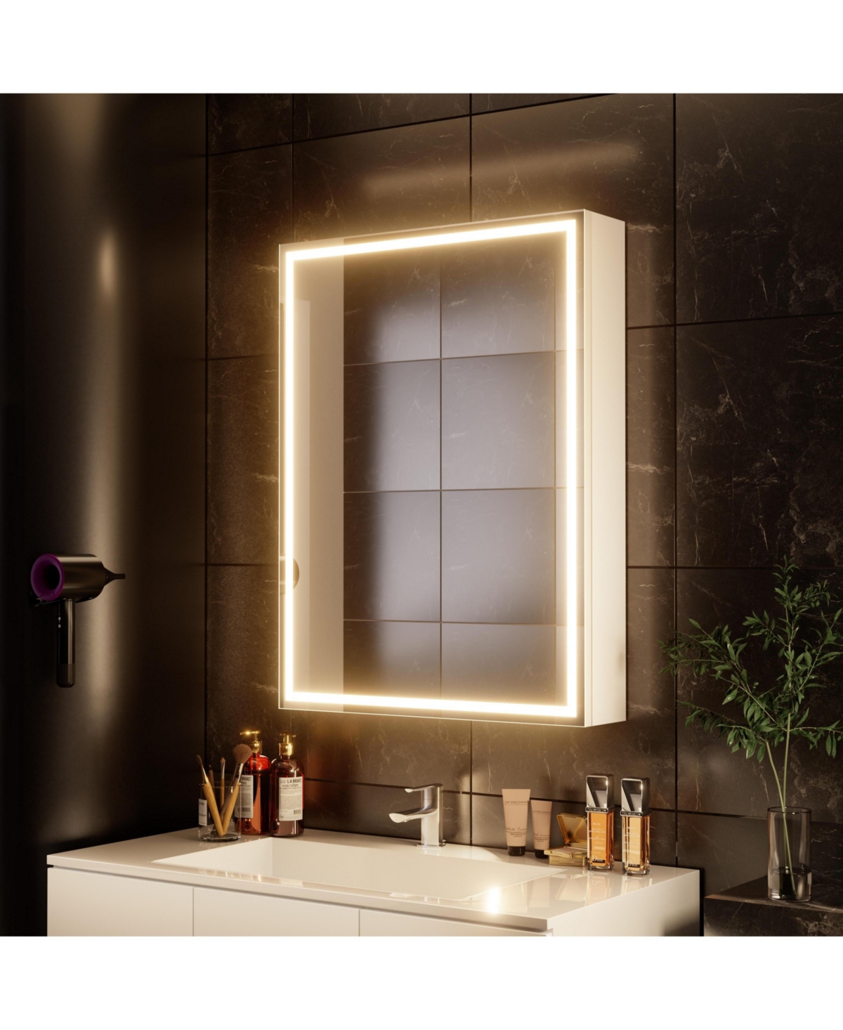 Click here for Hauschen Home 32x24 inch Led Lighted Medicine Cabi... prices