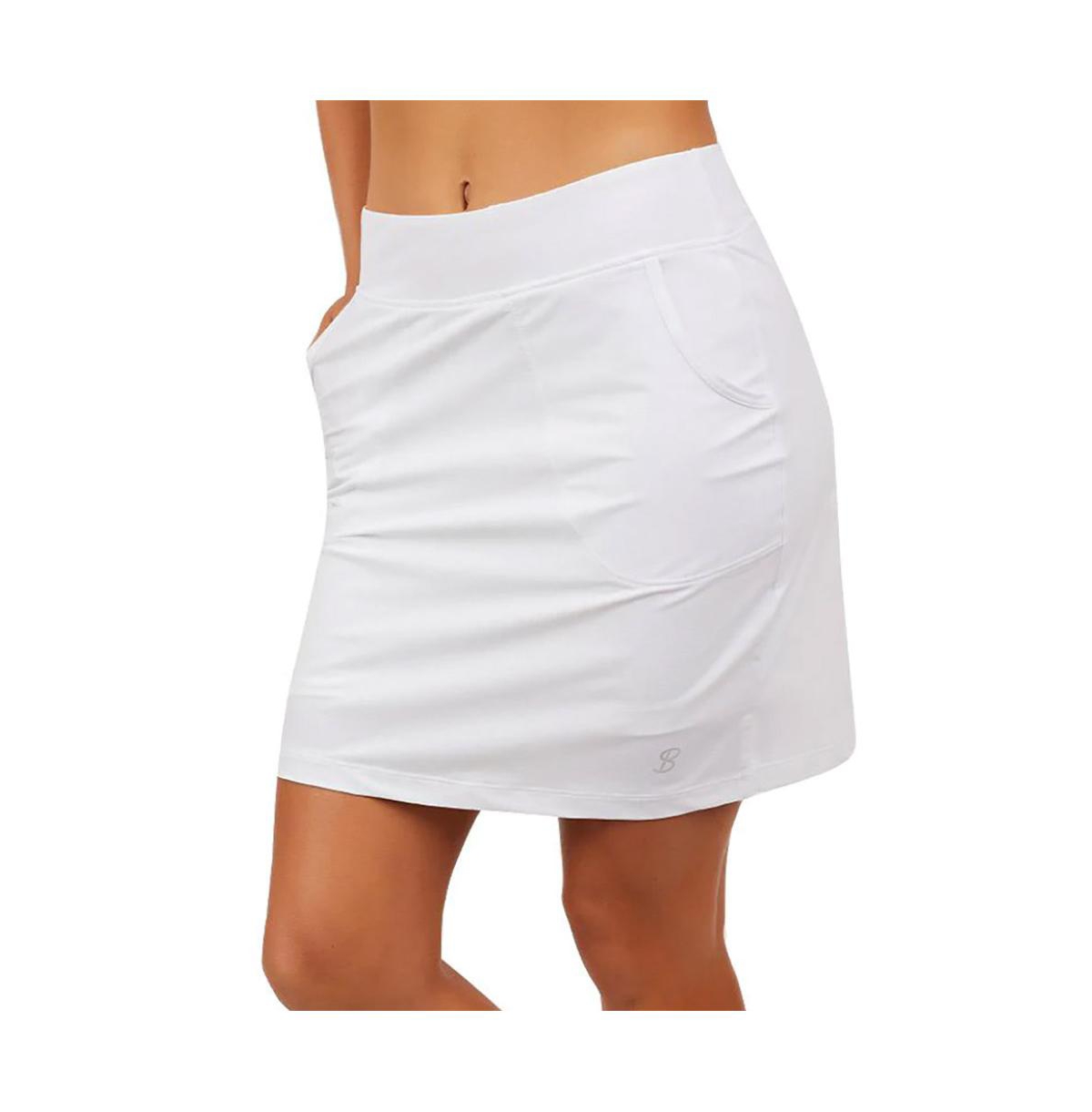 Click here for Sofibella 18 in Uv Staples Womens Golf Skort - Whi... prices