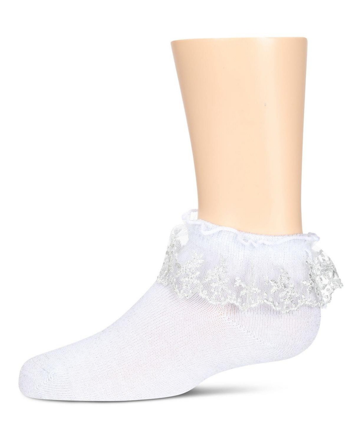 Click here for Memoi Little Girls Step and Shimmer Ruffle Anklet... prices