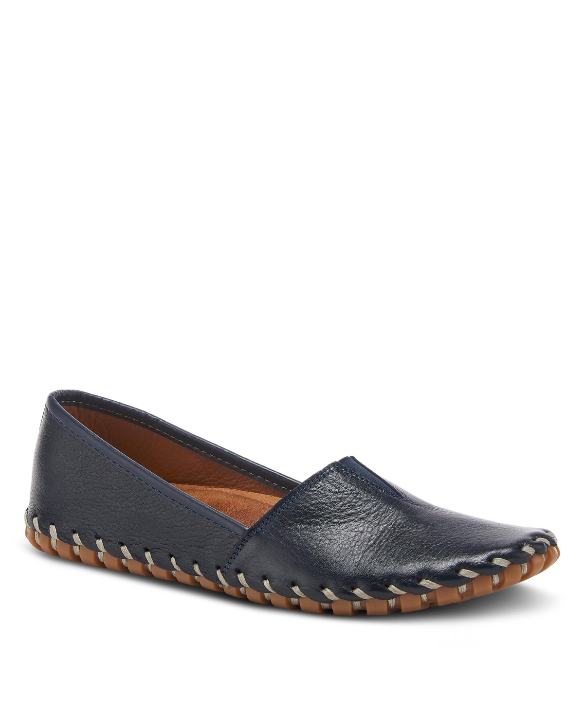 Click here for Spring Step Kathaleta Leather Slip-On Comfort Flat... prices