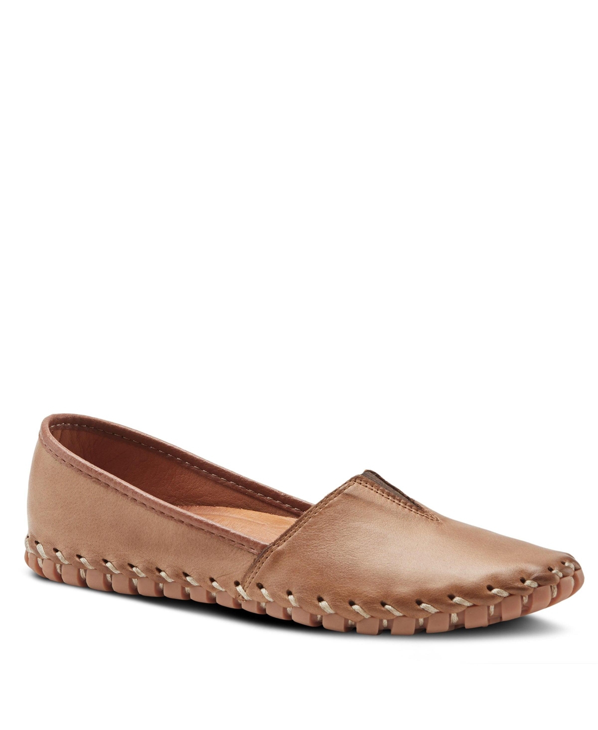 Click here for Spring Step Kathaleta Leather Slip-On Comfort Flat... prices