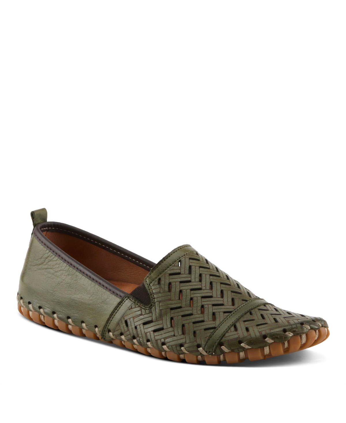 Click here for Spring Step Kapri Flexible Leather Loafer with Cut... prices