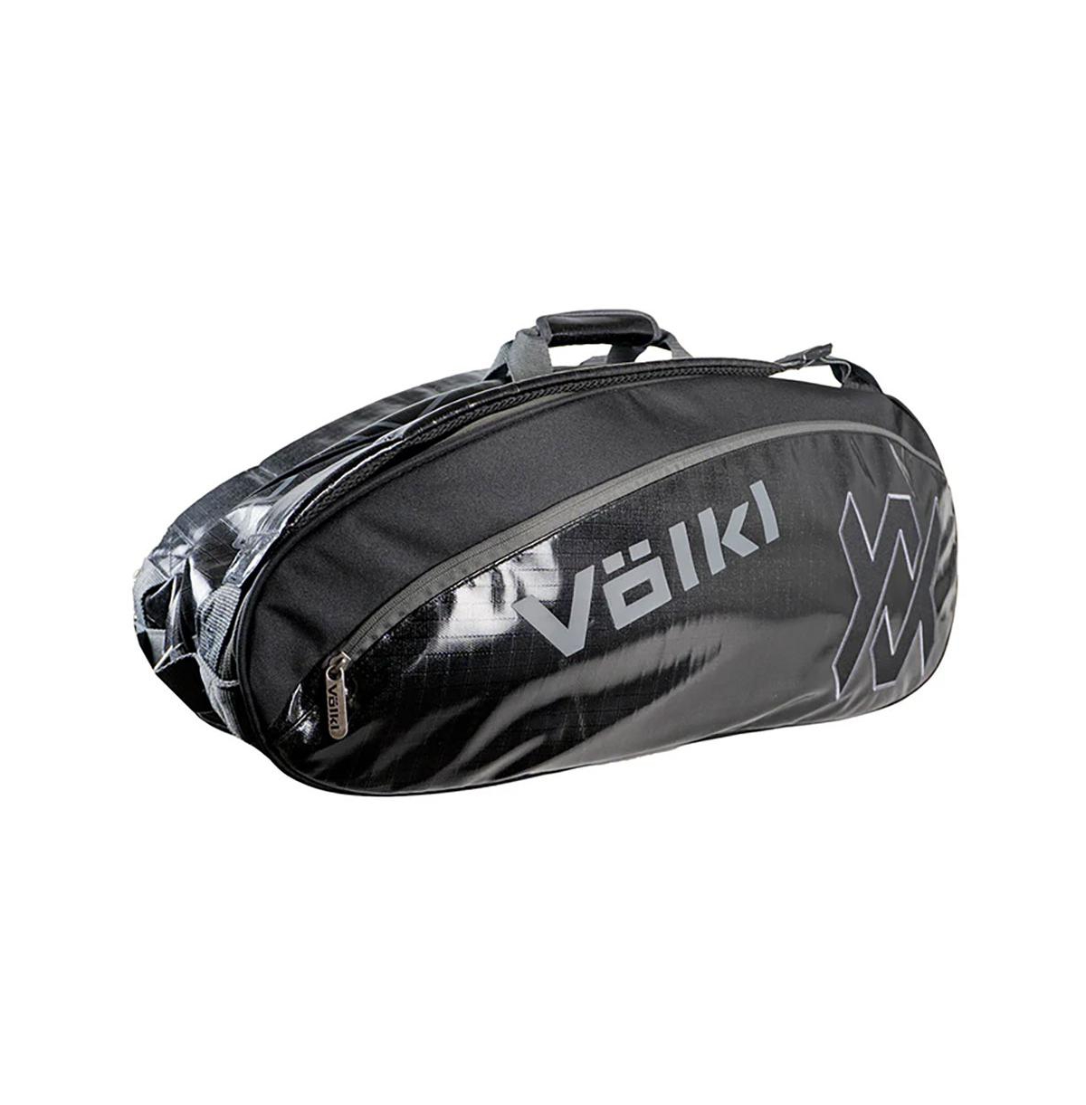 Click here for Volkl Primo Mega 9 Pack Tennis Bag - Black/Charcoa... prices