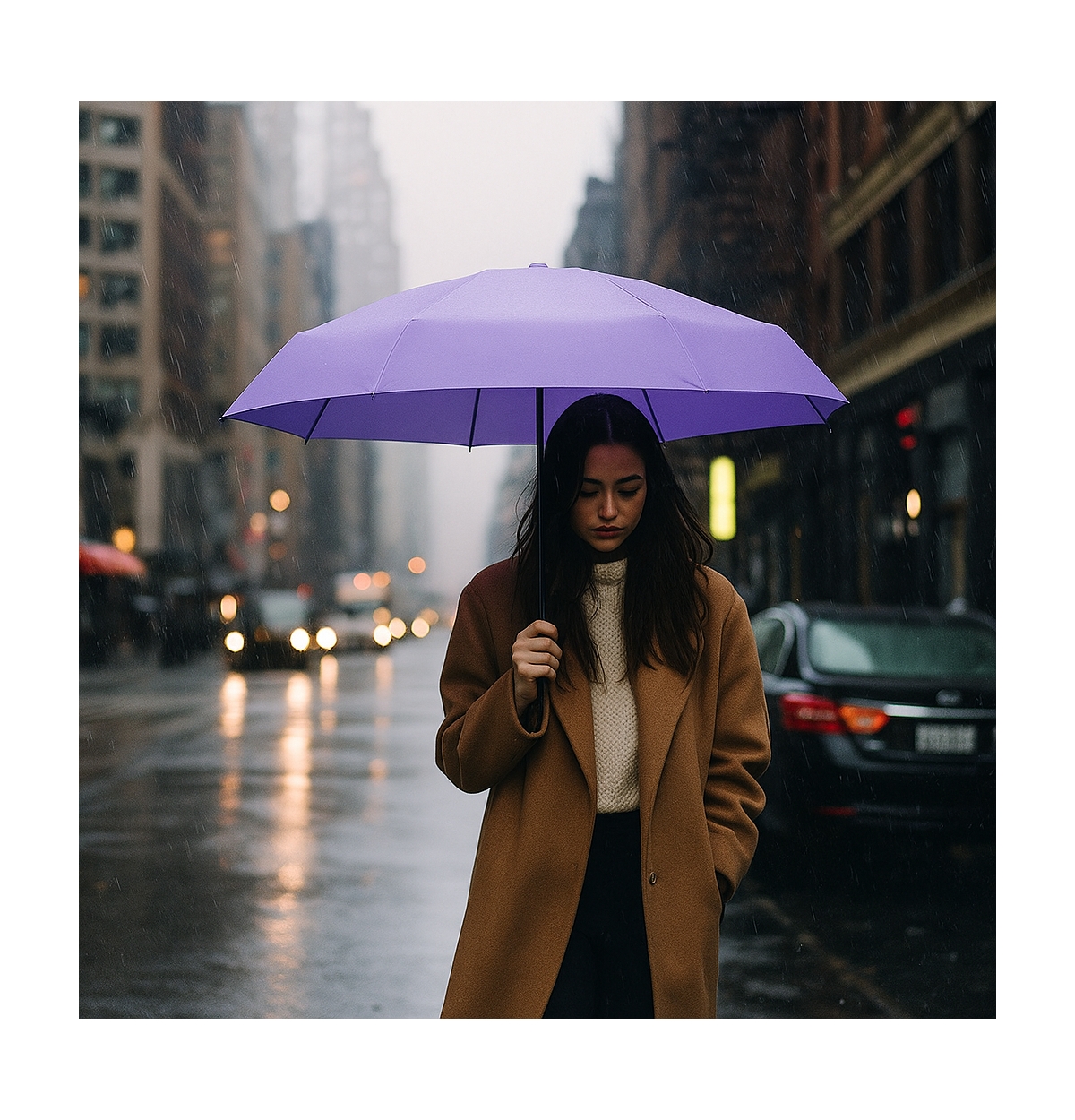 Click here for Seamless Outdoors Umbrella With Carry Case - Purpl... prices