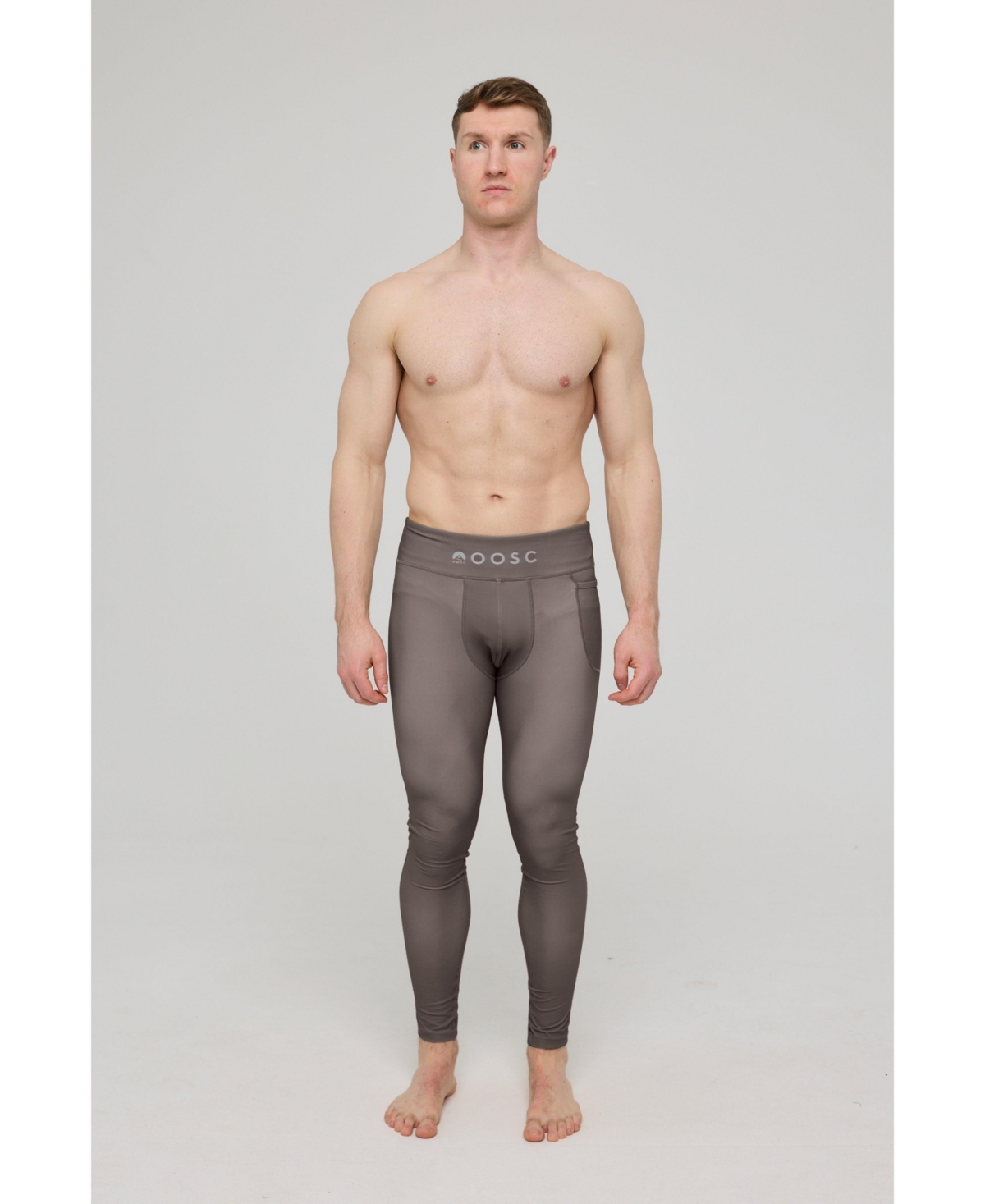 Click here for Oosc Mens Elite Activewear Leggings - Khaki - Khak... prices