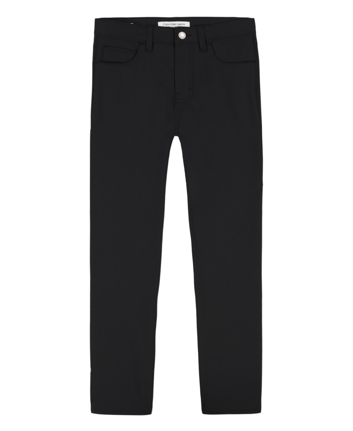 Click here for Calvin Klein Boys 8-20 Slim Fit Pants - Black prices