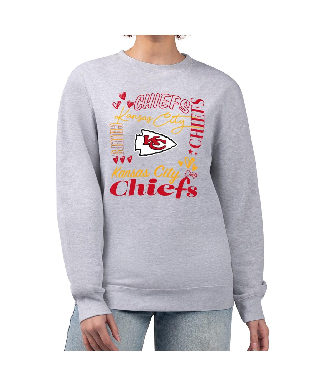 Click here for G-iii 4Her by Carl Banks Womens Heather Gray Kansa... prices