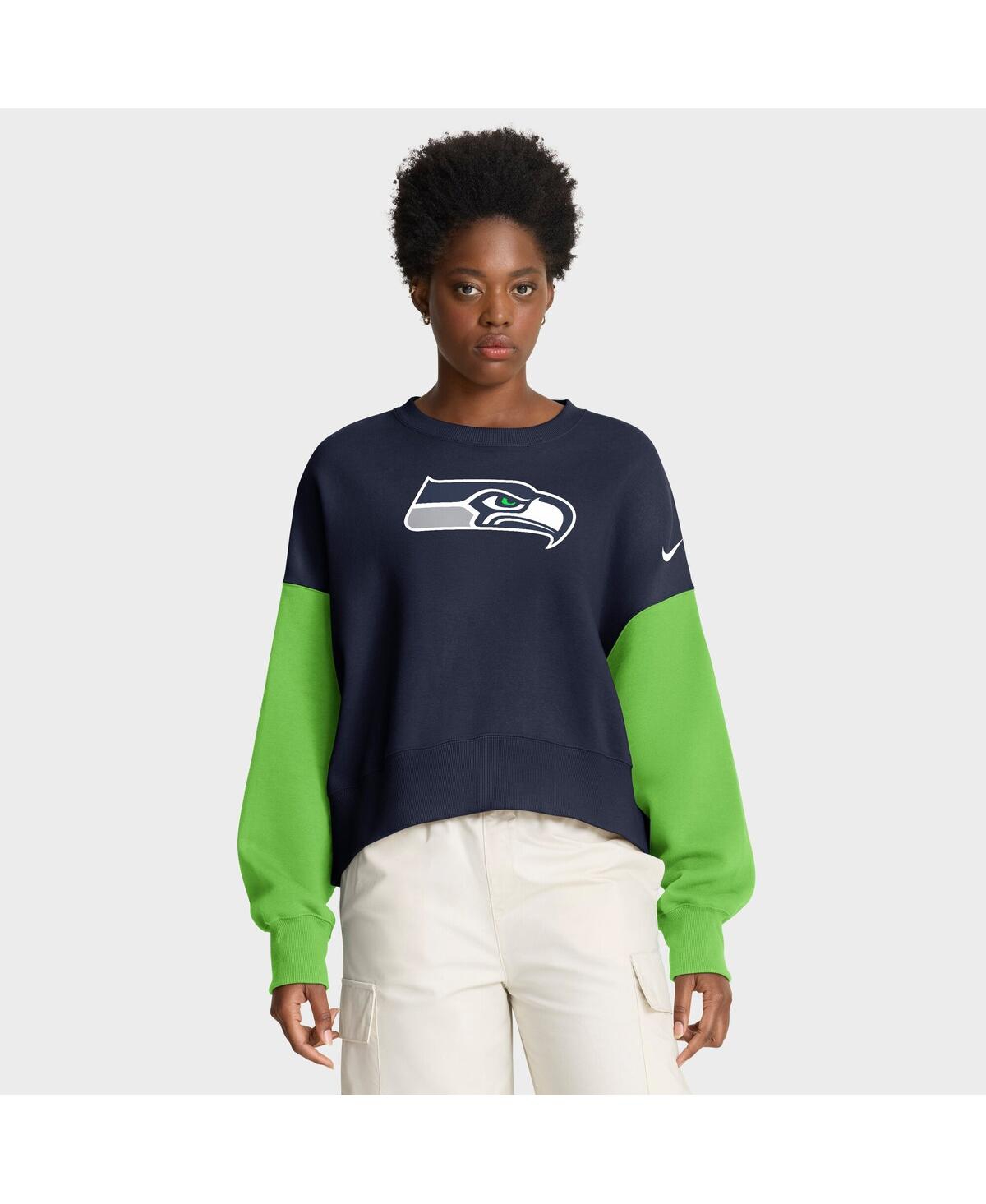 Click here for Nike Womens College Navy Seattle Seahawks Oversize... prices