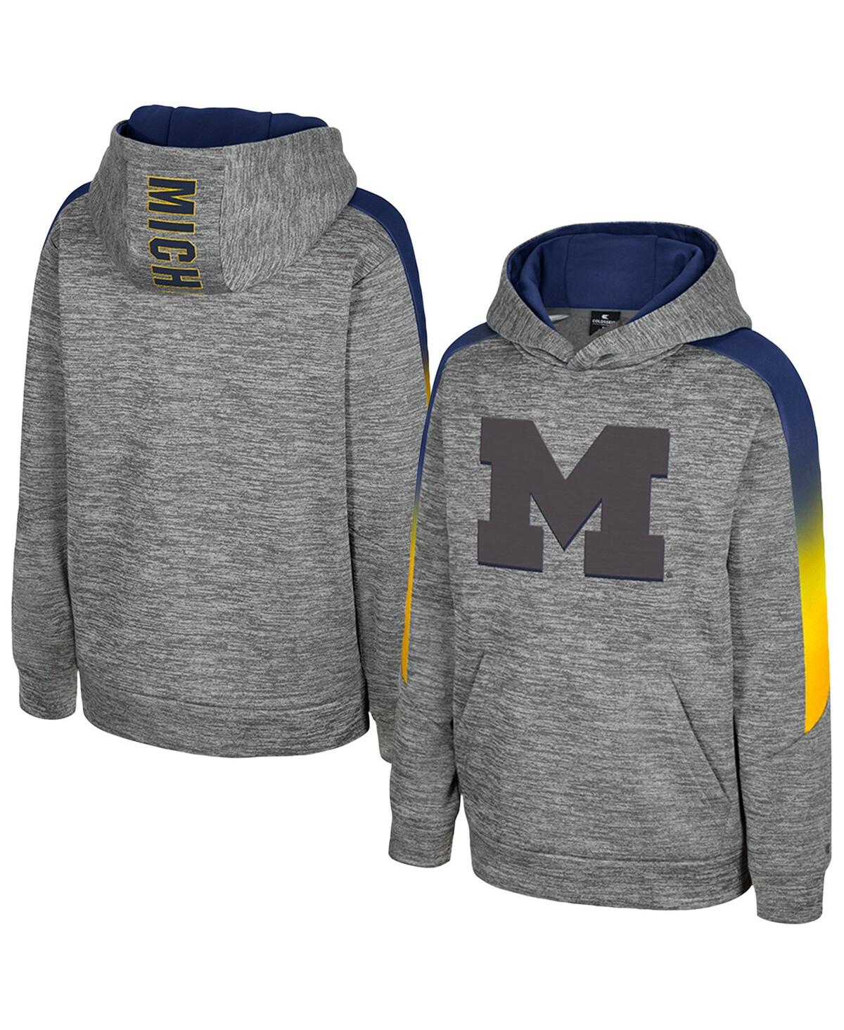 Click here for Colosseum Big Boys and Girls Gray Michigan Wolveri... prices