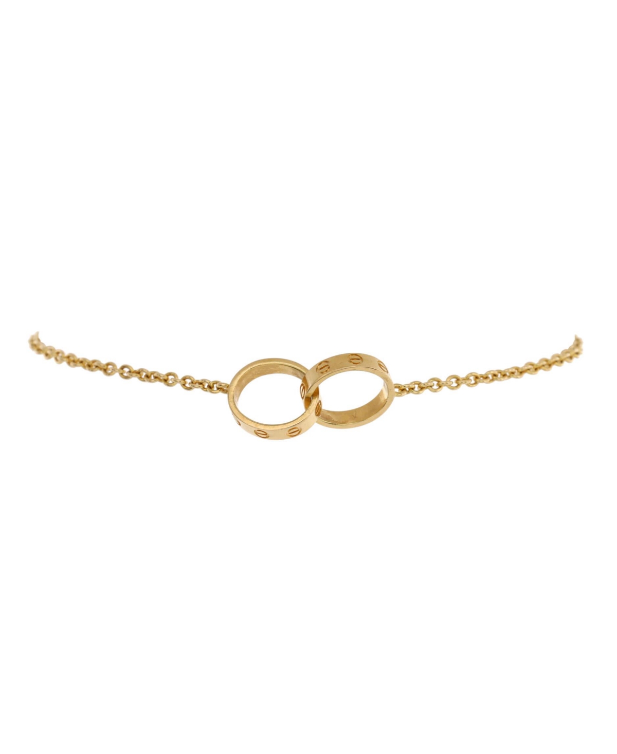 Click here for Pre-Owned Cartier Love Interlocking Bracelet - 18k... prices