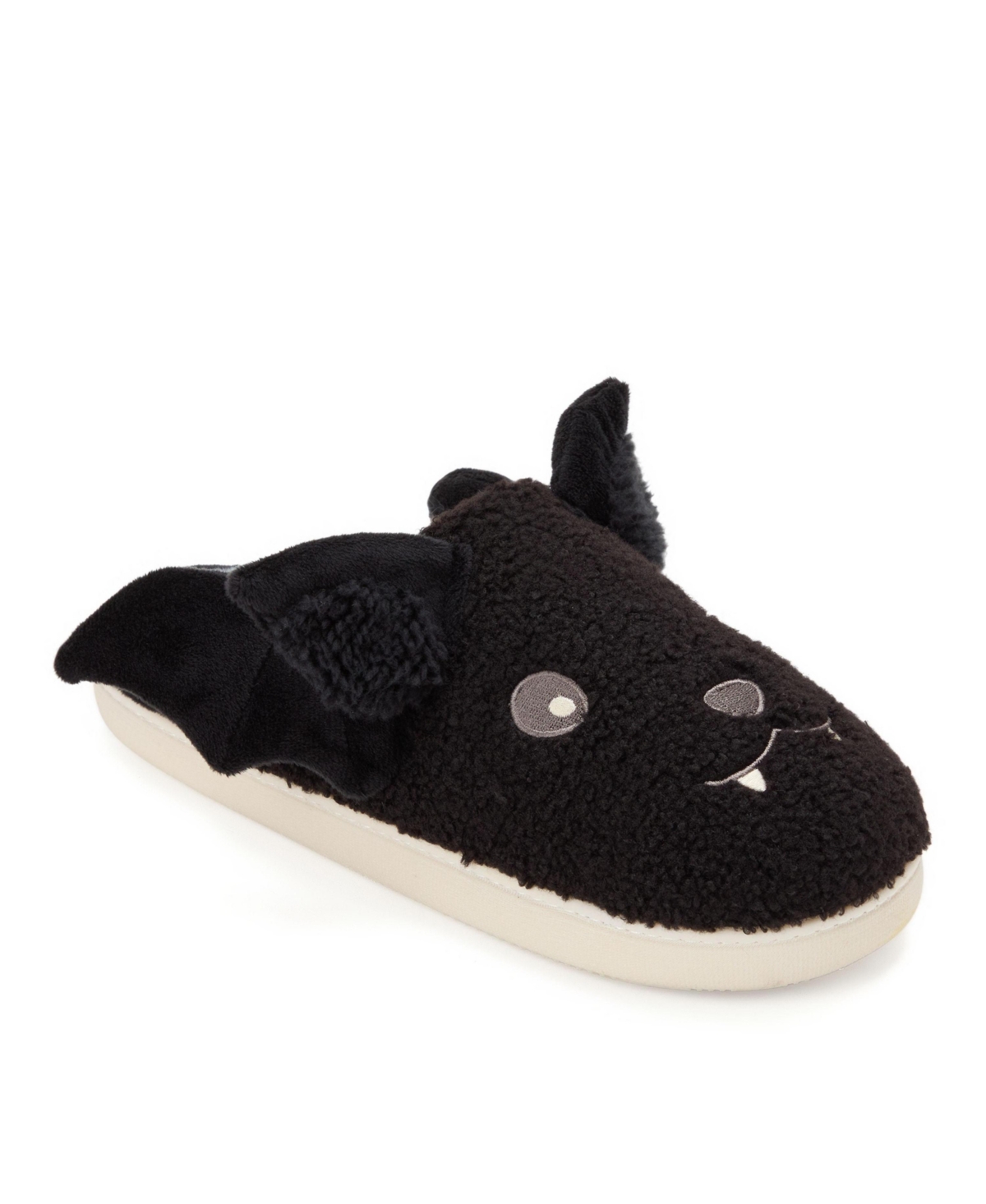 Click here for Dearfoams Unisex Adult Halloween Bat Scuff Slipper... prices