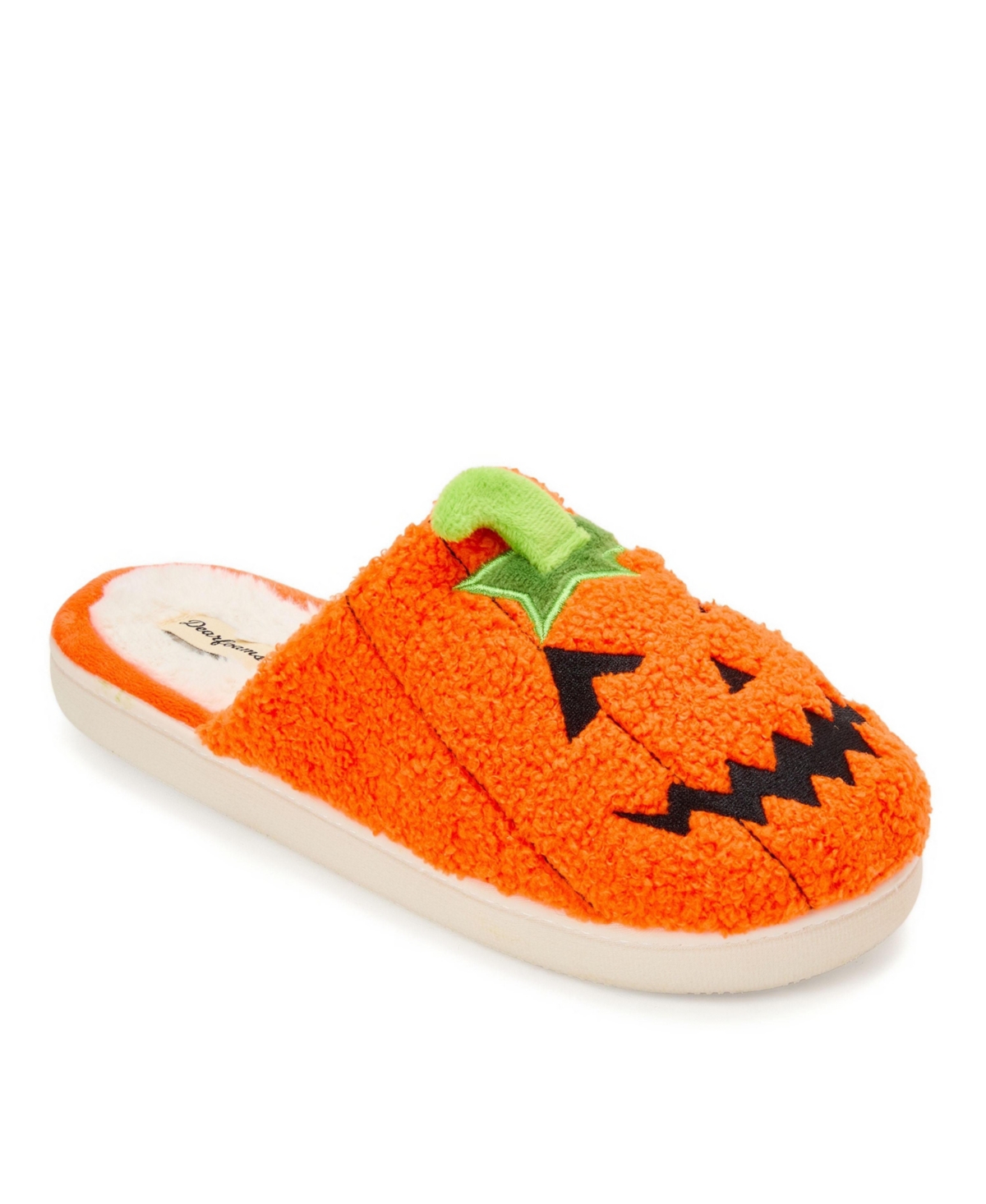 Click here for Dearfoams Unisex Adult Halloween Bat Scuff Slipper... prices