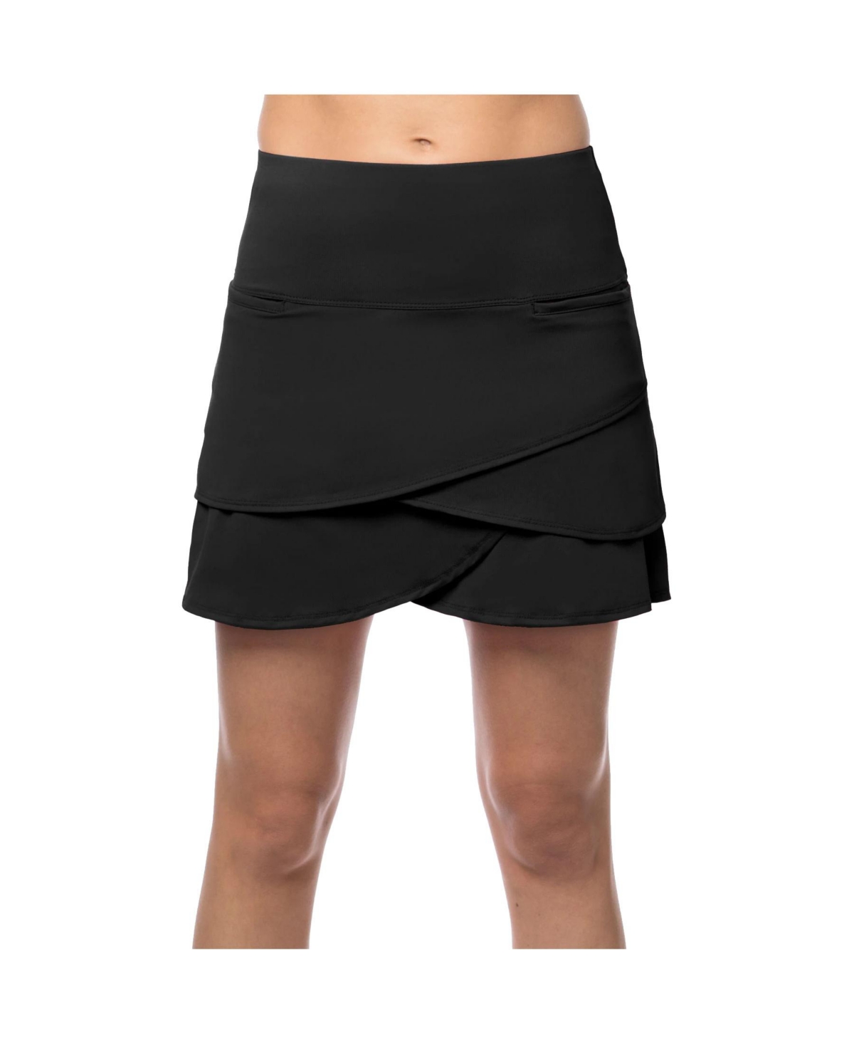 Click here for Lucky In Love Womens Scallop 15.75in Golf Skort -... prices