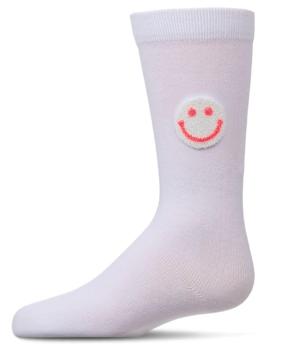 Click here for MeMoi Little Girls Fuzzy Smiley Face Knee High Soc... prices