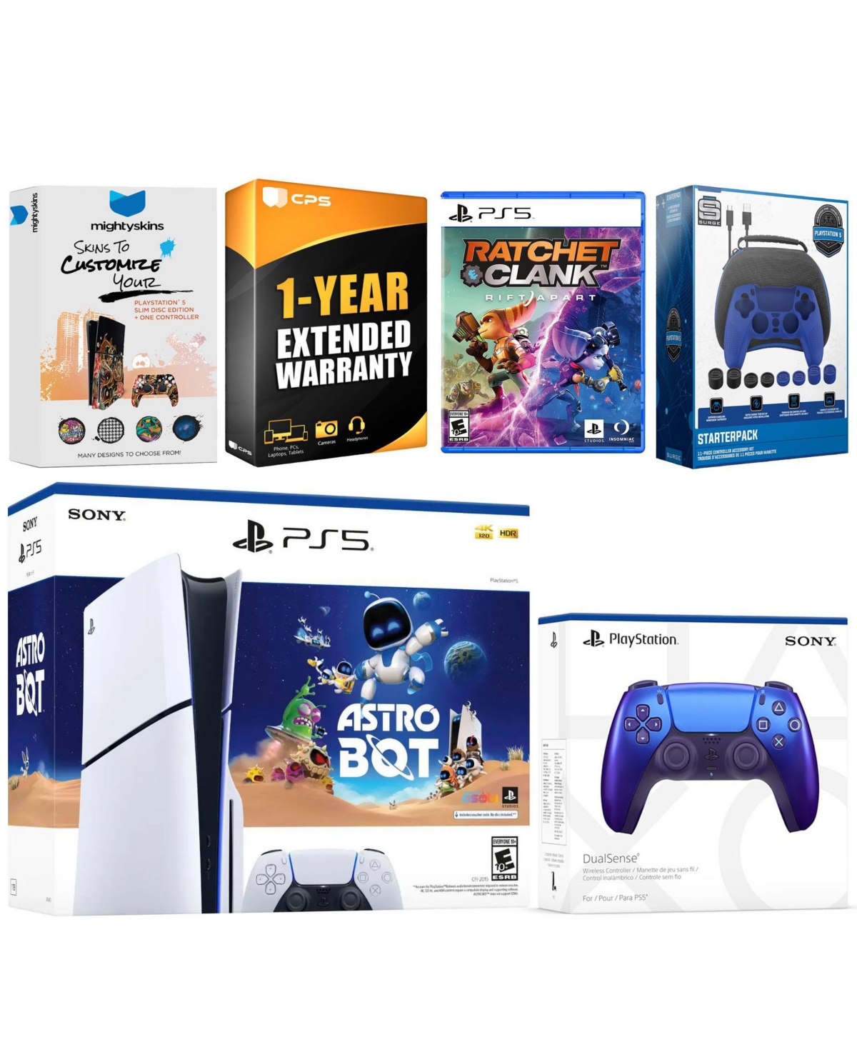 Click here for Sony PlayStation 5 Slim Disc Astro Bot  Rachet and... prices
