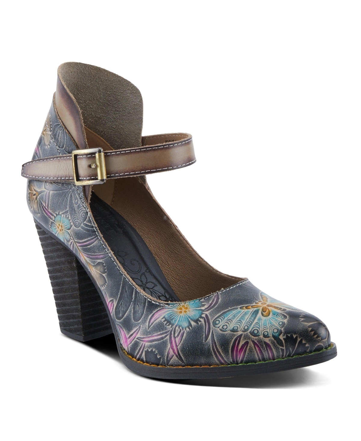 Click here for L Artiste Women s Foxglove Leather Pumps with Flor... prices