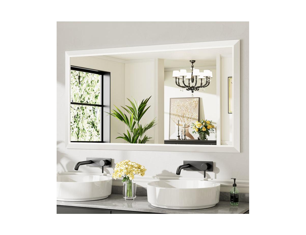 Click here for Amorho Bathroom Mirror  55 x 30 Inch Thick Metal F... prices