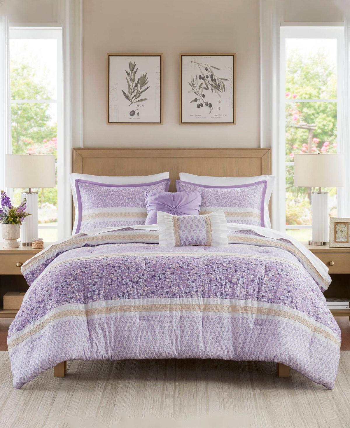 Click here for Madison Park Caralie Seersucker 5-Pc. Comforter Se... prices