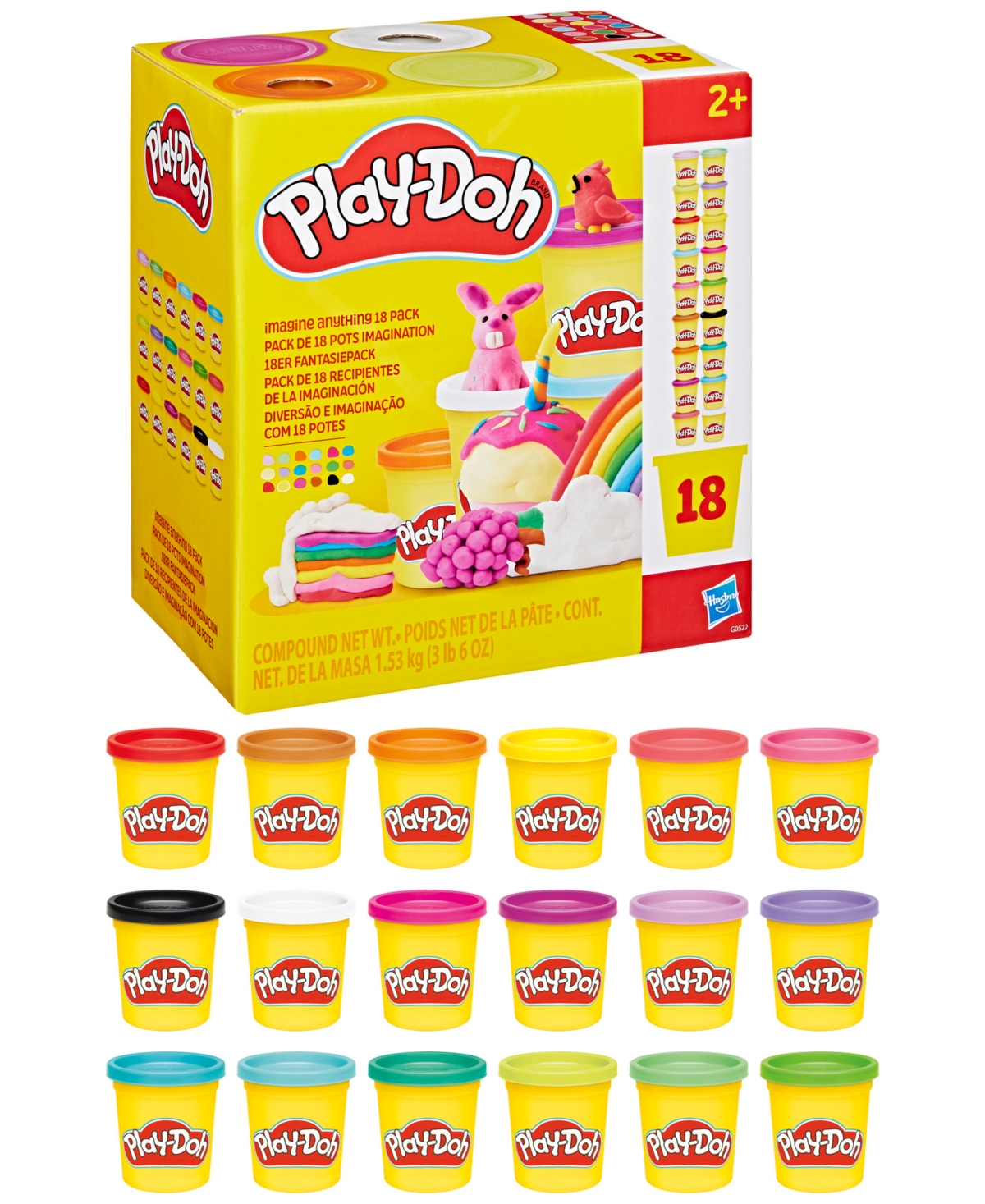 Play-Doh 18 Pack Imagine Anything Set