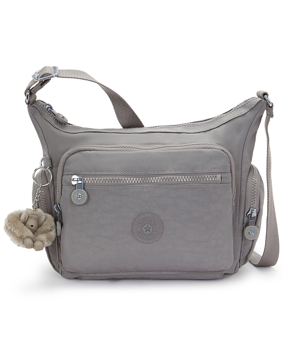 Click here for Kipling Gabbie Small Crossbody Bag - Inviting Grey prices