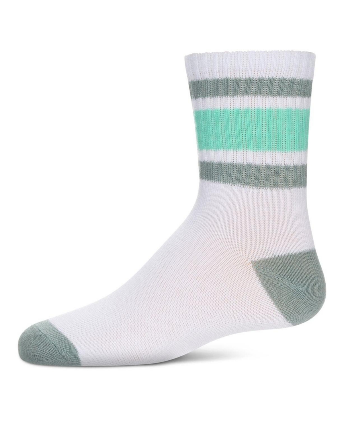 Click here for Memoi Little Girls Neon Stripe Cotton-Rich Crew So... prices