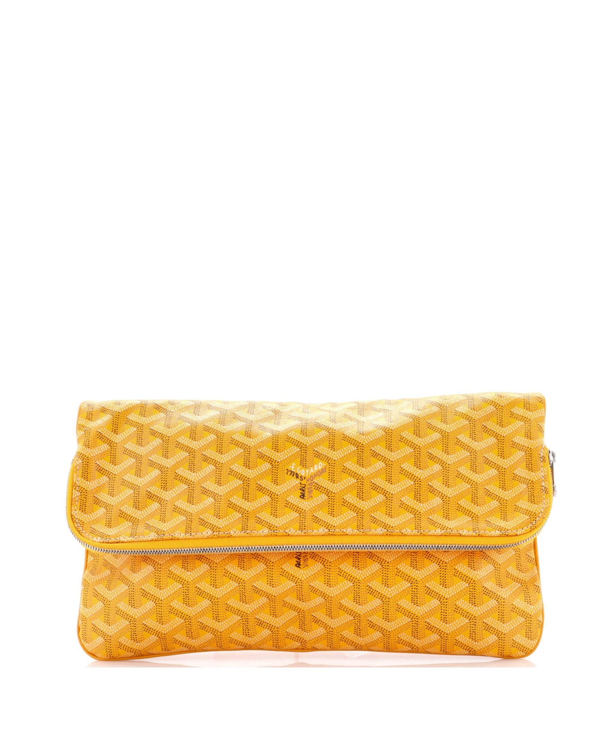 Click here for Pre-Owned Goyard Saint Marie Clutch Coated Canvas... prices