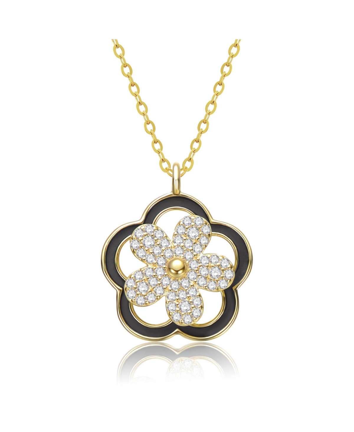 Click here for Rachel Glauber 14K Gold Plated with Clear Cubic Zi... prices