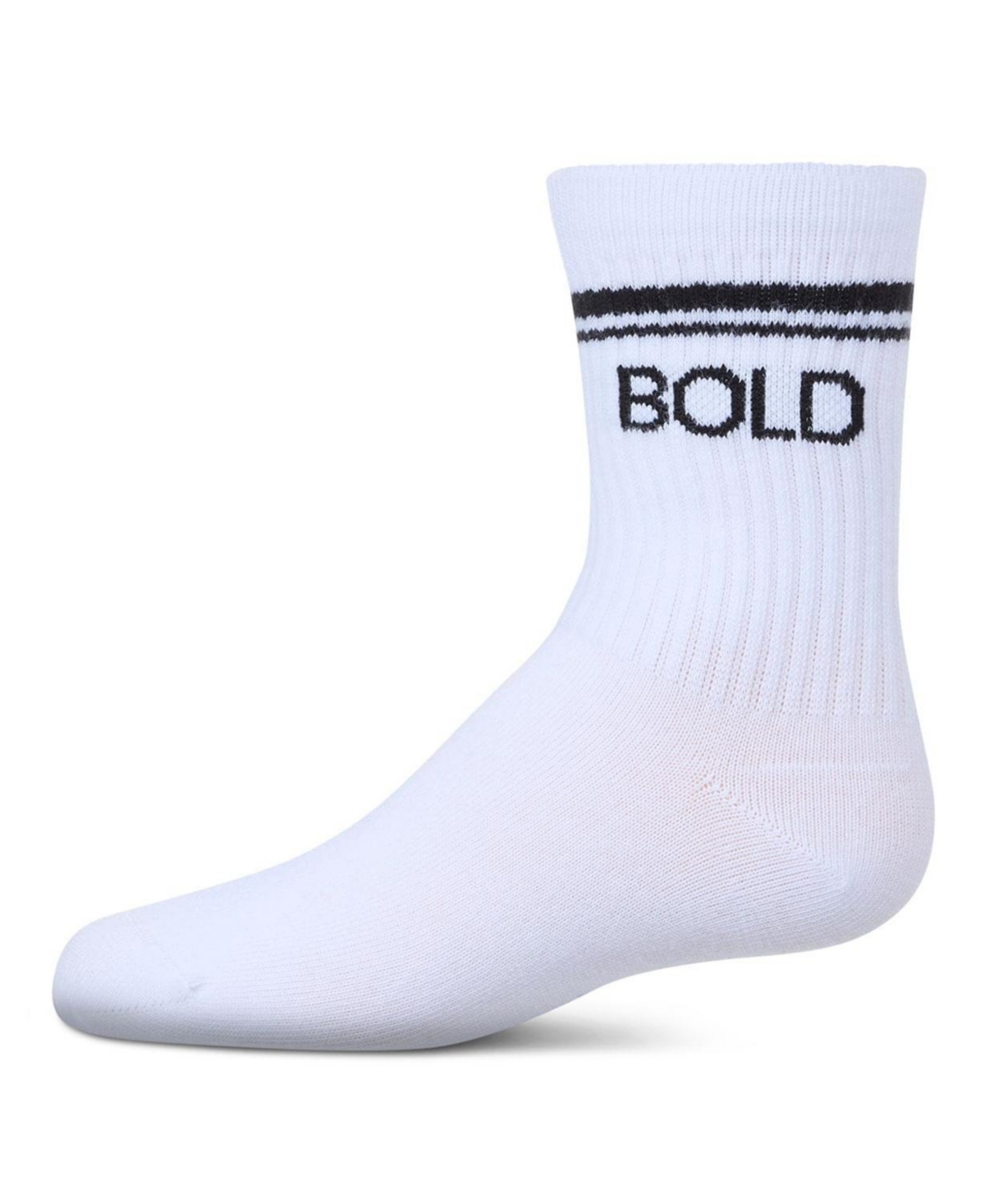 Click here for MeMoi Big Girls Inspo Athletic Crew Socks - White prices