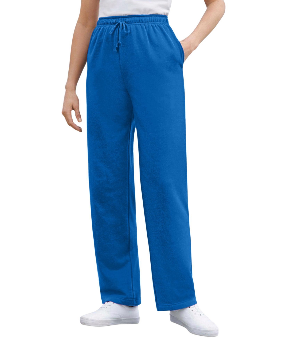 Click here for Woman Within Womens Within Better-Fleece Pull-On D... prices