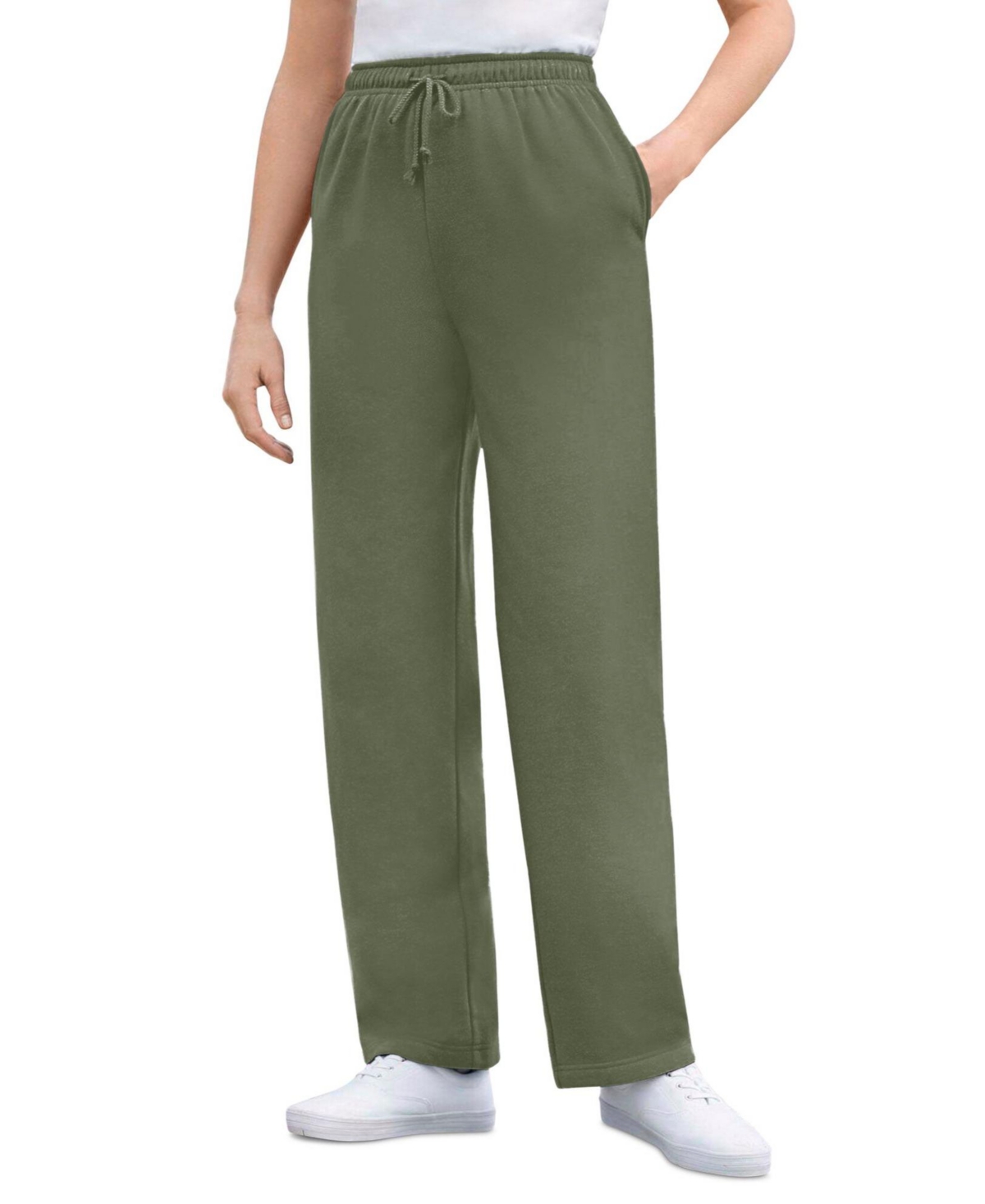 Click here for Woman Within Womens Within Better Fleece Sweatpant... prices