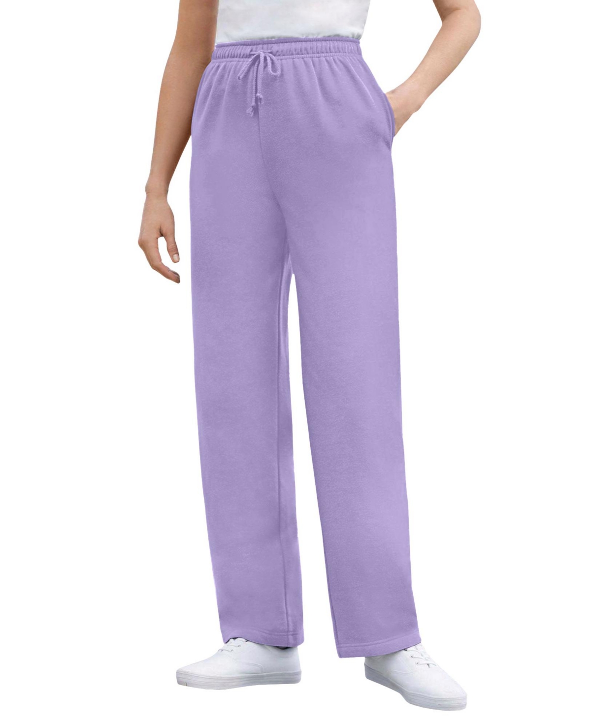 Click here for Woman Within Womens Within Better-Fleece Pull-On D... prices