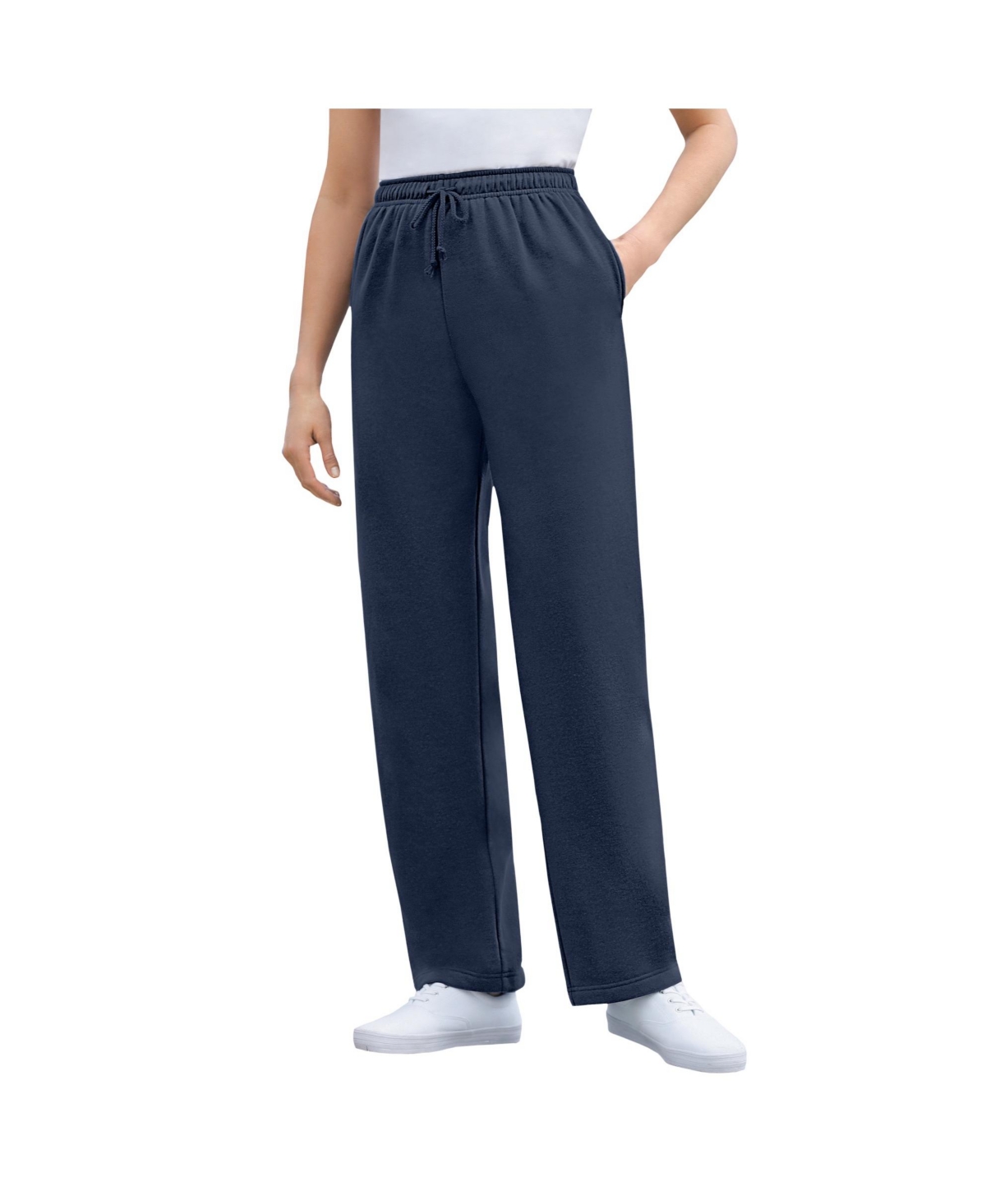 Click here for Woman Within Womens Within Better-Fleece Pull-On D... prices