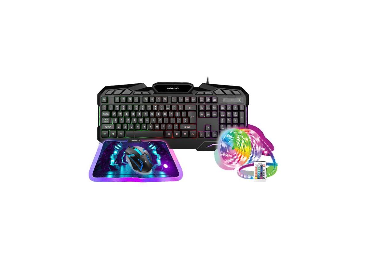 Click here for RadioShack Keyboard Rgb Light Mouse and Mouse Pad... prices