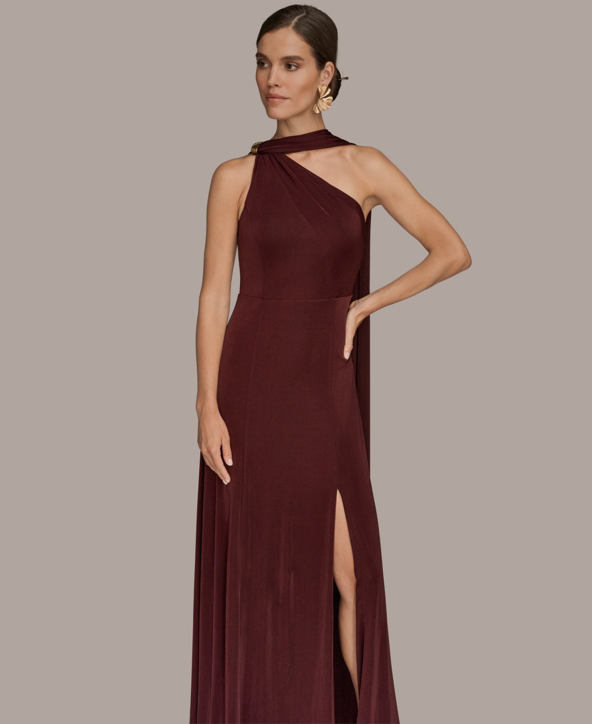 Click here for Donna Karan New York Womens One Shoulder Sleeveles... prices