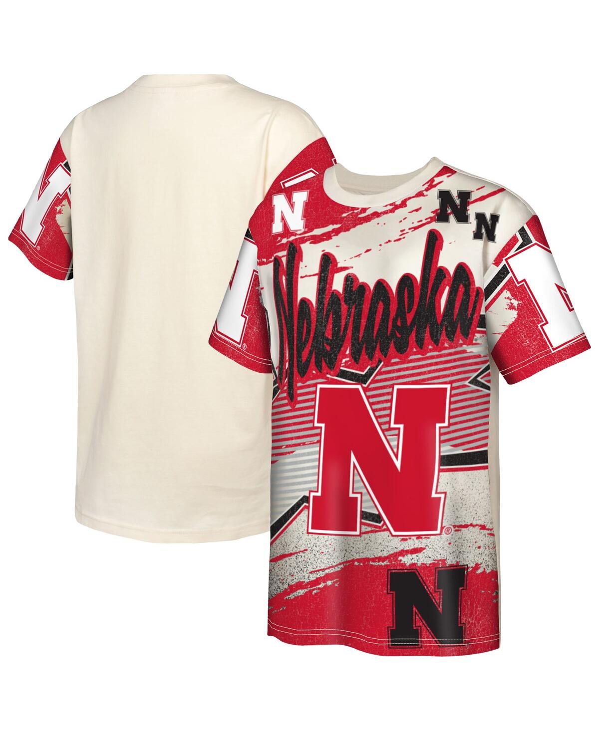 Click here for Outerstuff Big Boys and Girls Cream Nebraska Huske... prices
