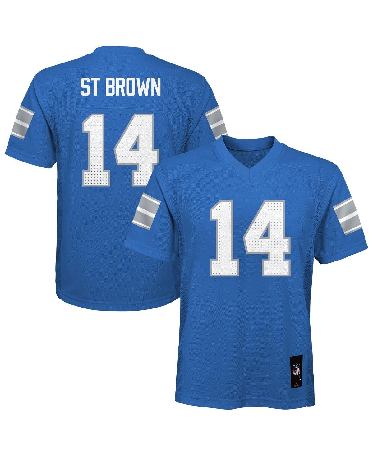 Click here for Outerstuff Preschool Amon-Ra St. Brown Blue Detroi... prices