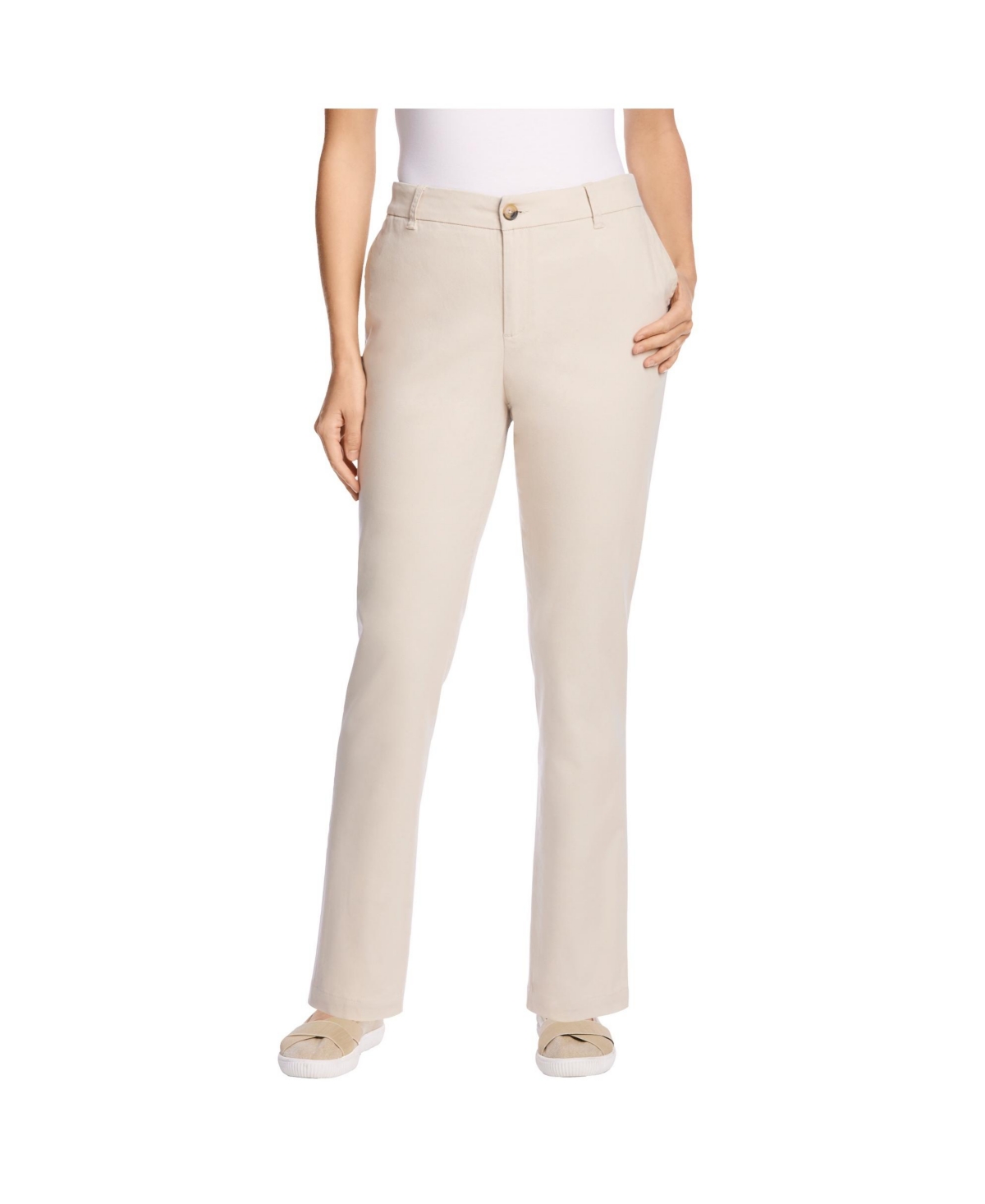 Click here for Woman Within Plus Size Tall Adjustable Waist Strai... prices