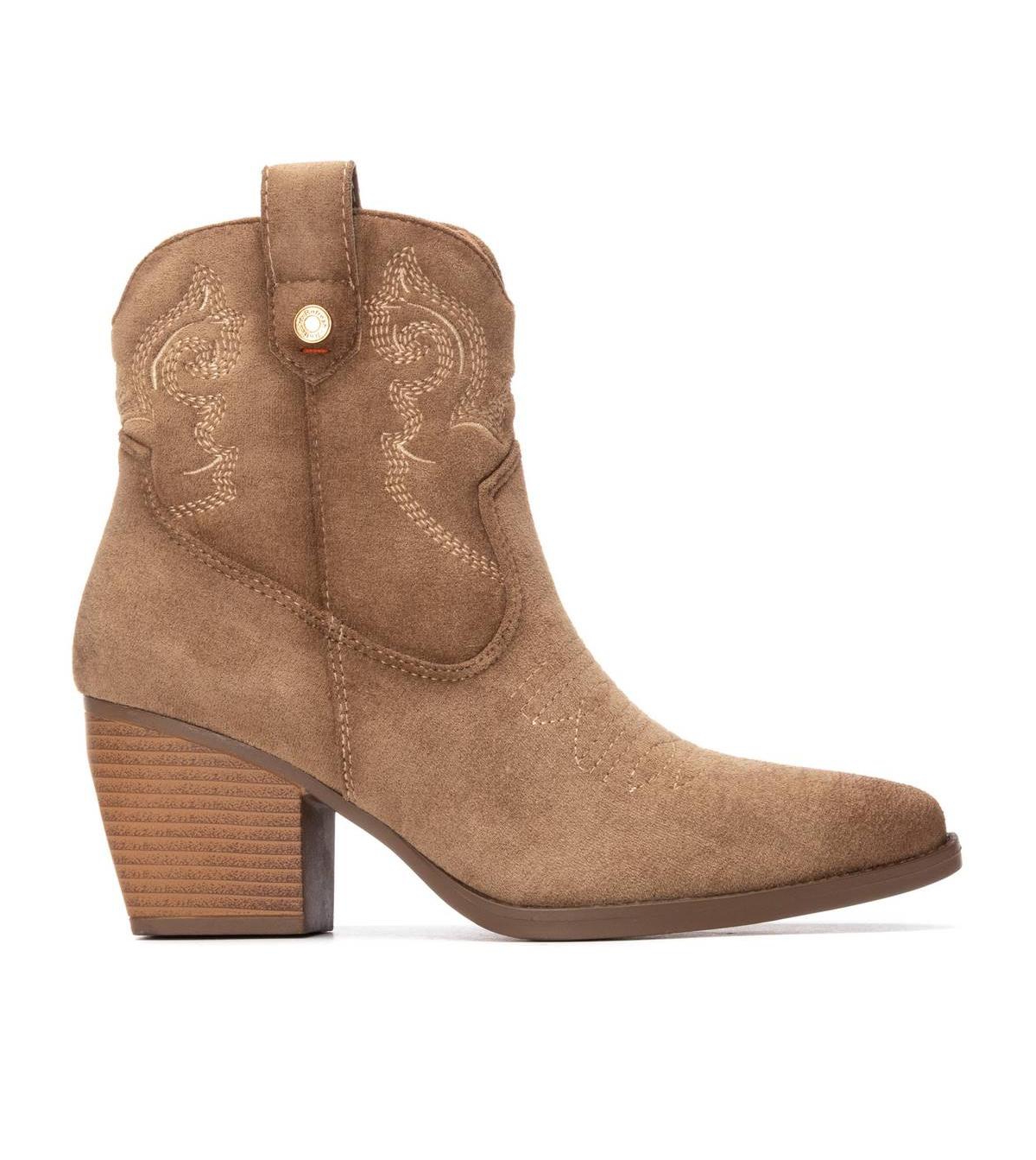 Click here for Xti Womens Italian Western Suede Booties Refresh C... prices