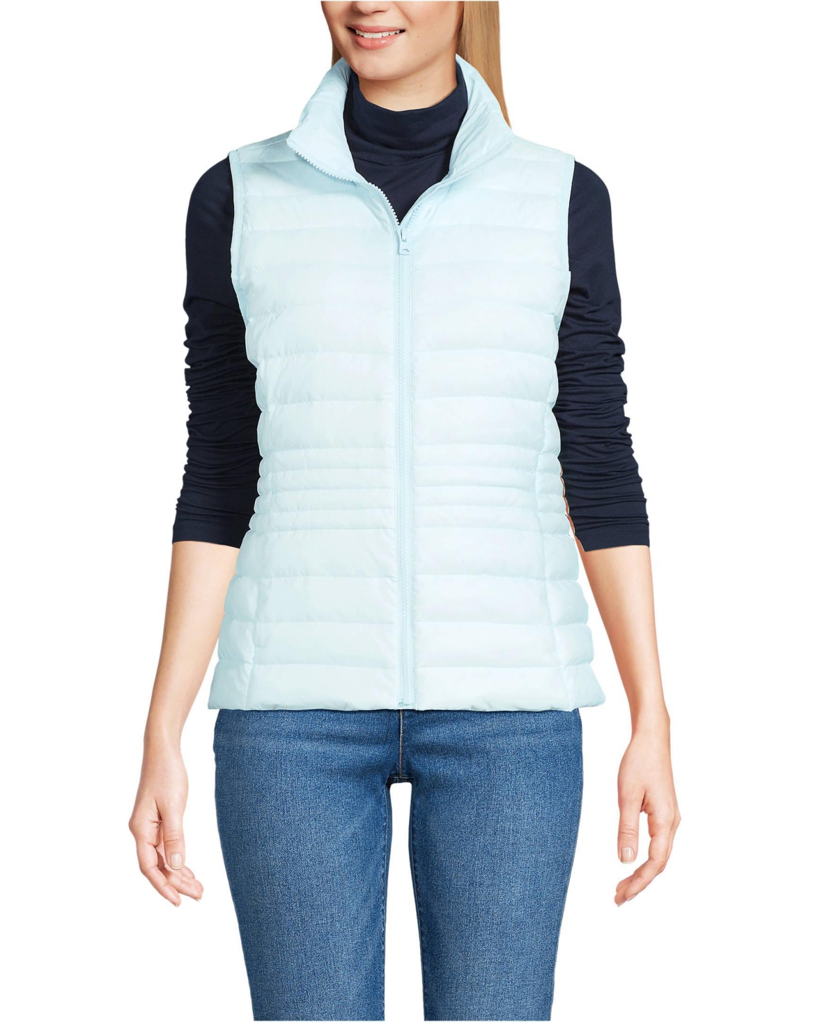 Click here for Lands End Womens Petite Wanderweight Packable Down... prices