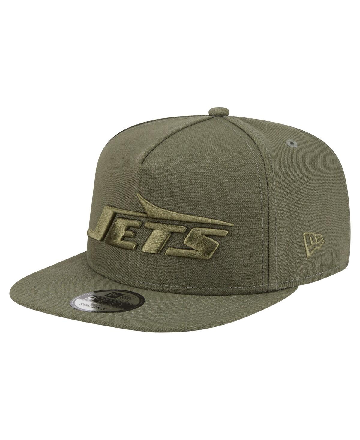 Click here for New Era Mens Olive New York Jets Color Pack A-Fram... prices