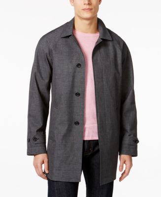 Michael Kors Men's Collin Slim Fit Rain Coat - Macy's
