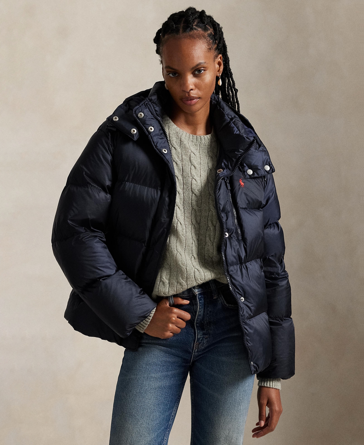 Click here for Polo Ralph Lauren Womens Water-Resistant Long Slee... prices