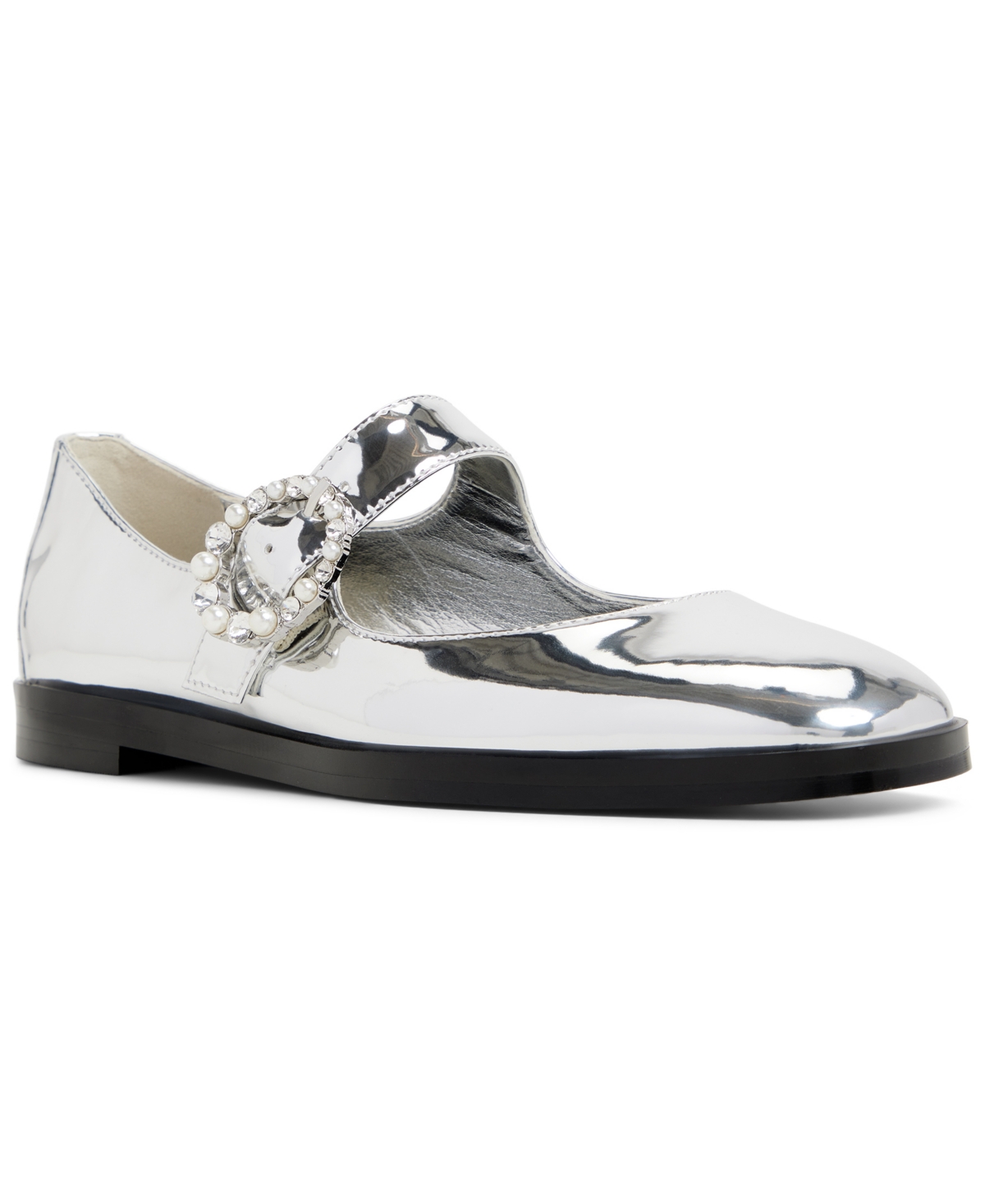 Click here for Aldo Womens Arabbella Mary Jane Almond Toe Flats -... prices