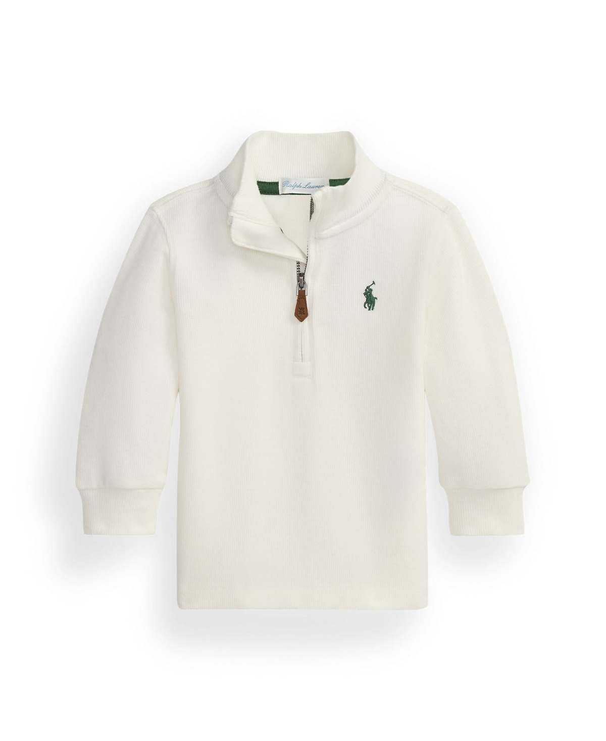 Click here for Polo Ralph Lauren Baby Boy Estate-Rib Mock Neck Sw... prices
