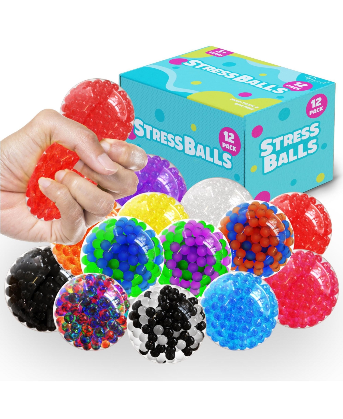 Click here for Beyond Innoventions Stress Balls Set – 12 P... prices