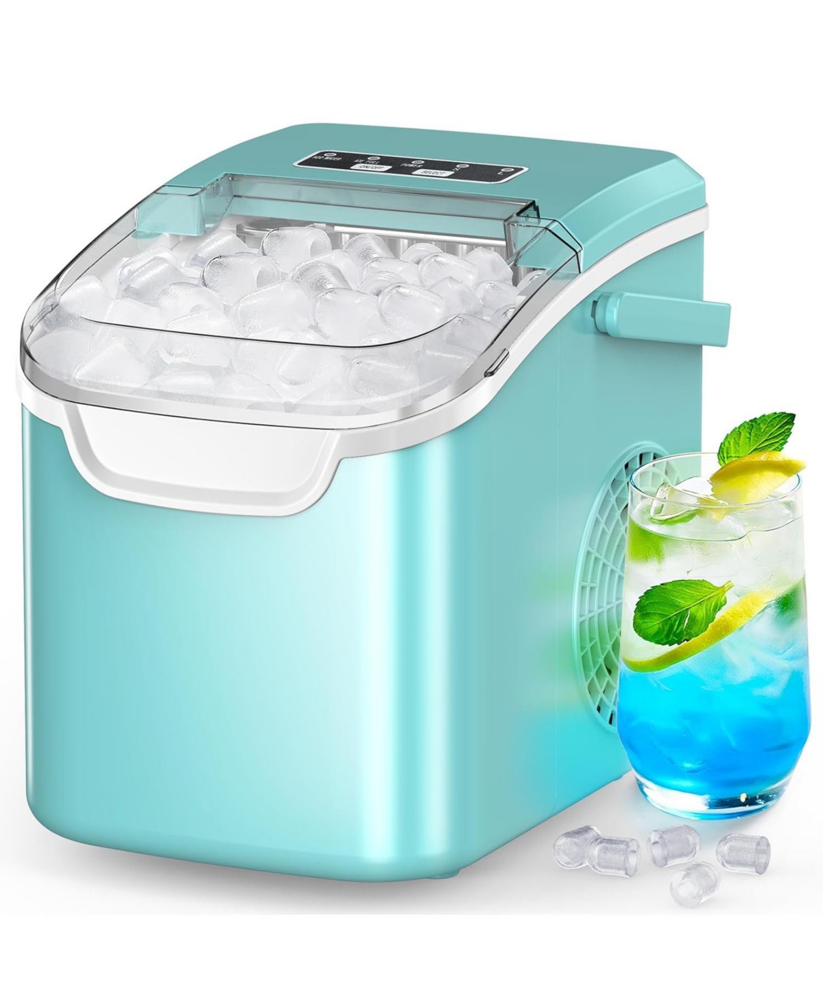 Click here for Cowsar Countertop Ice Maker Machine  8 Ice Cubes i... prices